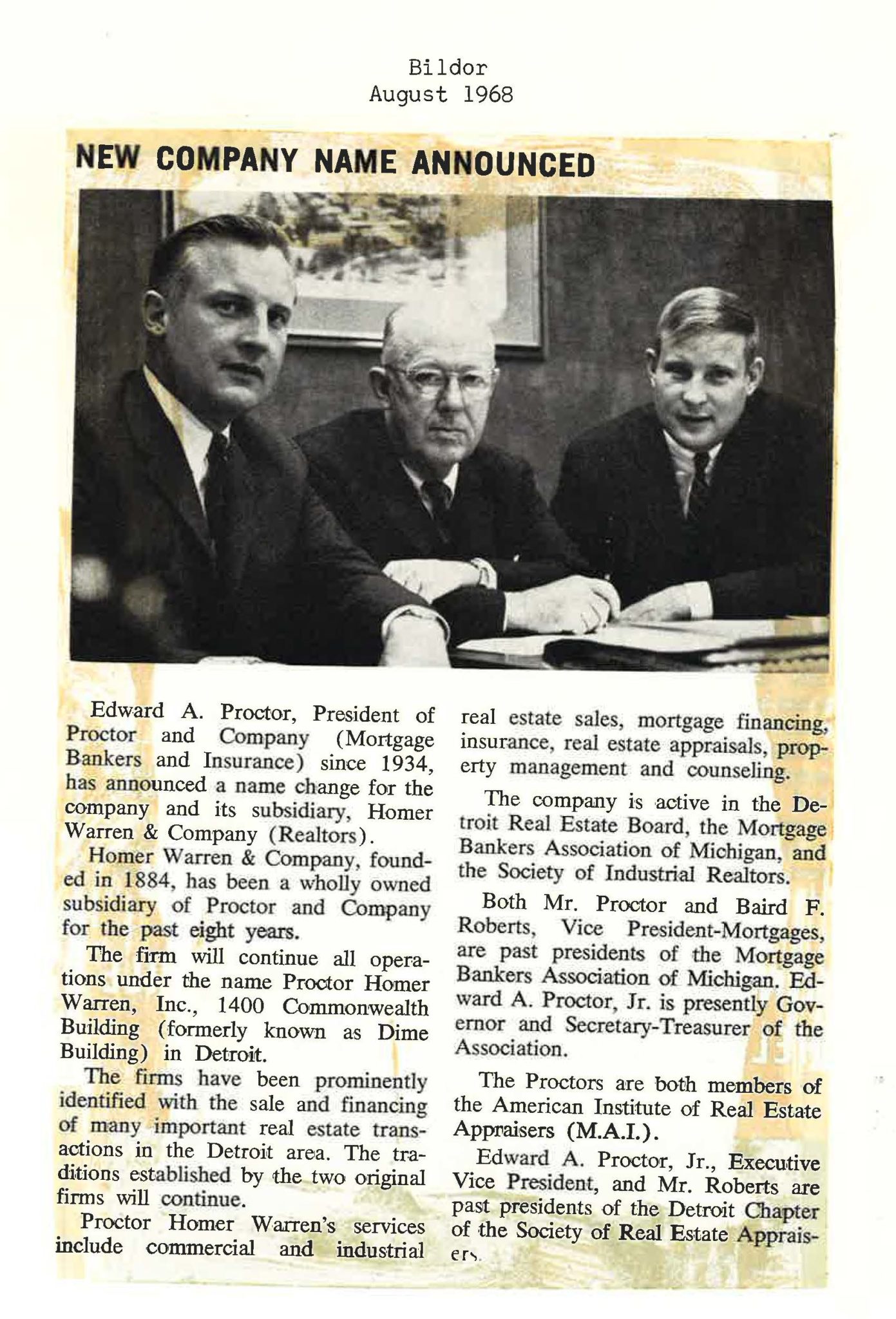 Proctor Loan Protector - News - Proctor Financial: Deep Roots & the ...