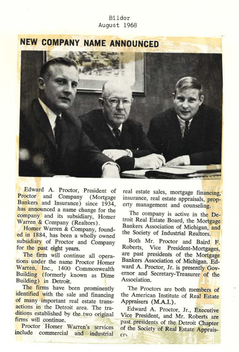 Proctor Loan Protector - News - Proctor Financial: Deep Roots & the ...